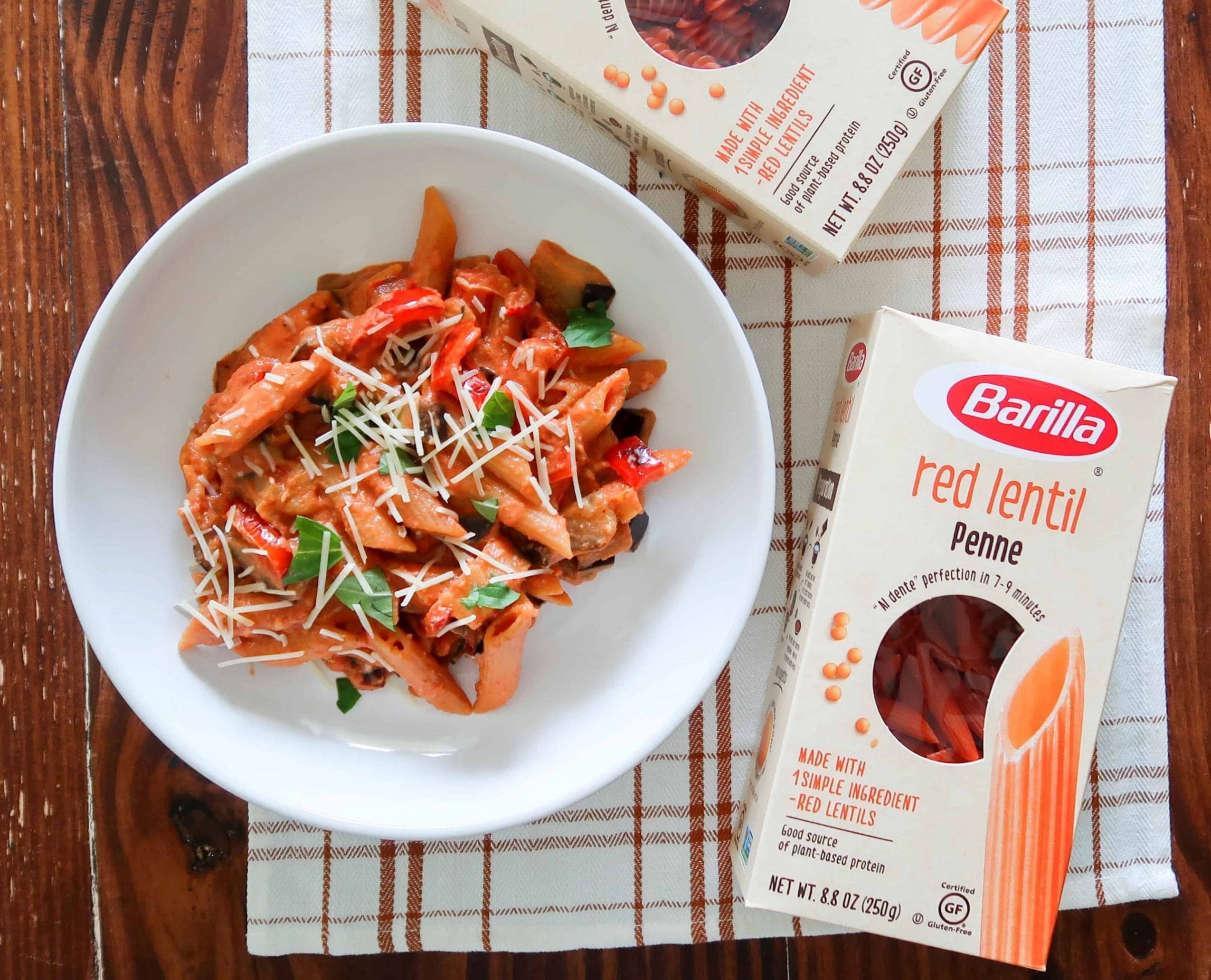 Red Lentil Penne Pasta - The Southerly Magnolia