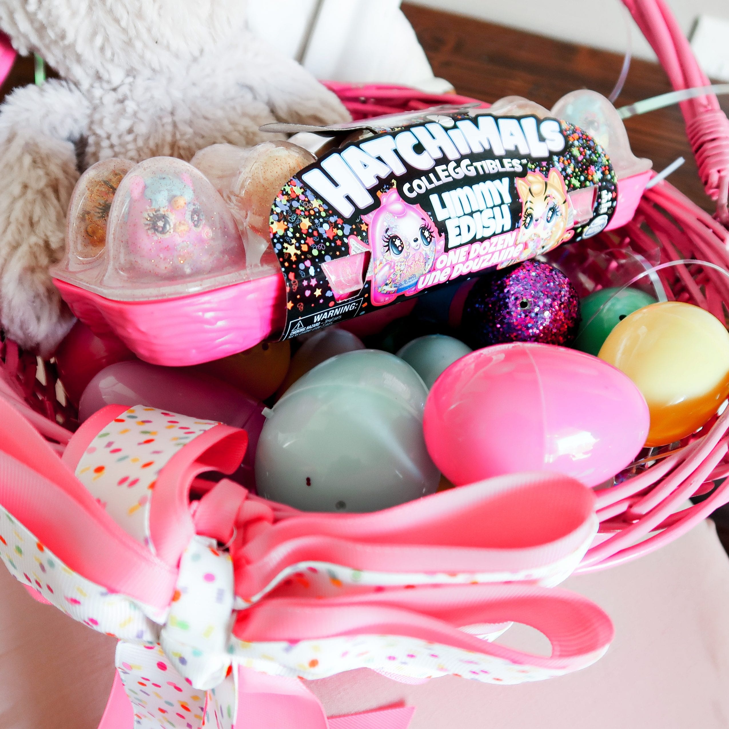 Easter basket with Hatchimals CollEGGtibles - The Southerly Magnolia