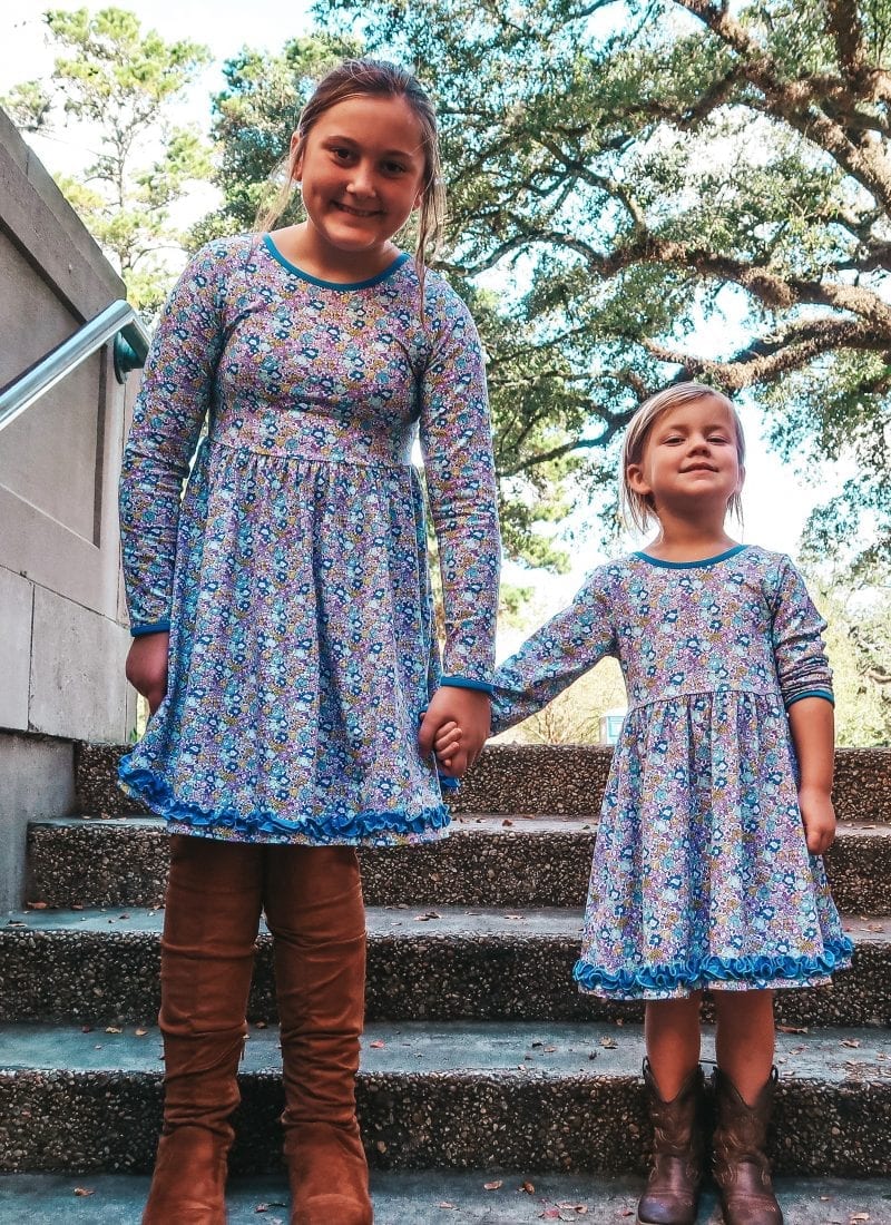 Matching Holiday Outfits for Girls - The Southerly Magnolia