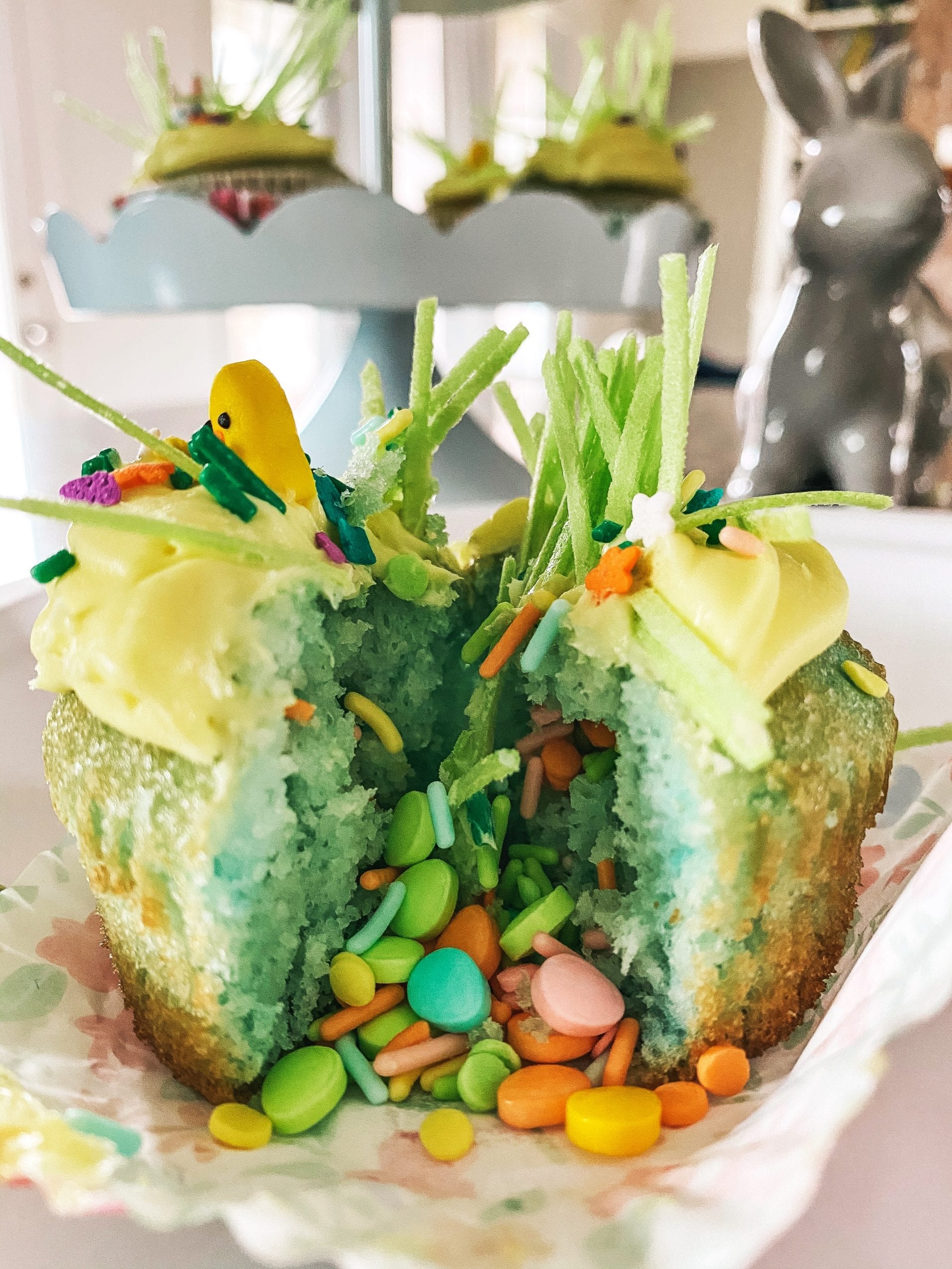 Spring Pinata Cupcakes - The Southerly Magnolia