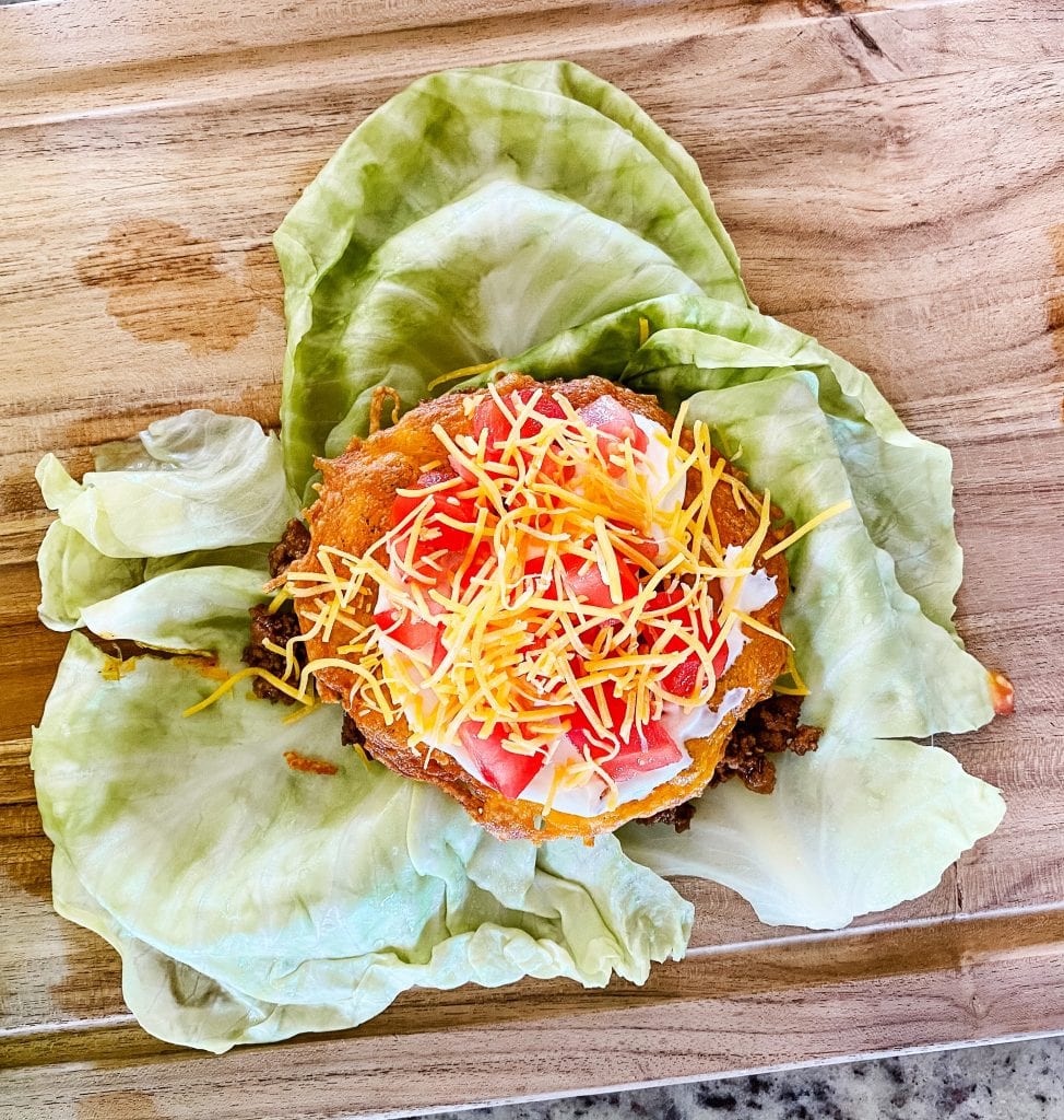Keto Crunchwrap Supreme, Meal Prepping - The Southerly Magnolia