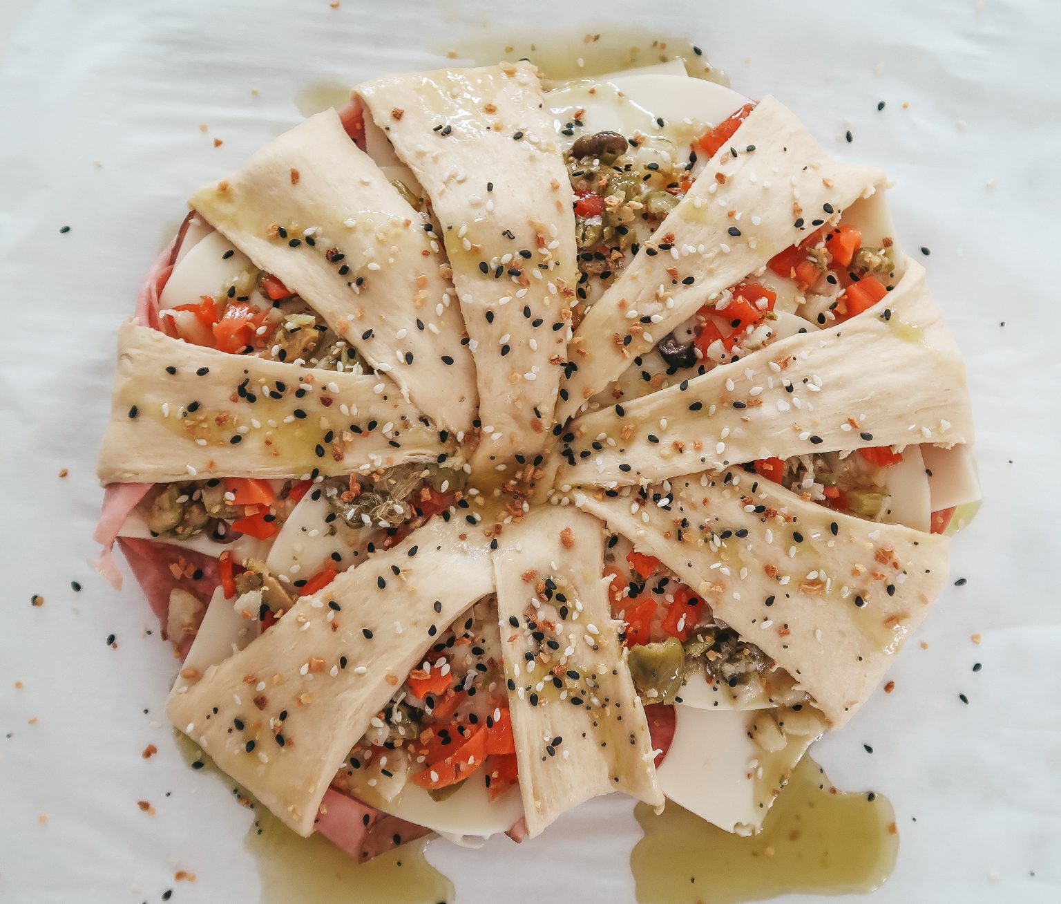 A Muffaletta King Cake - The Southerly Magnolia