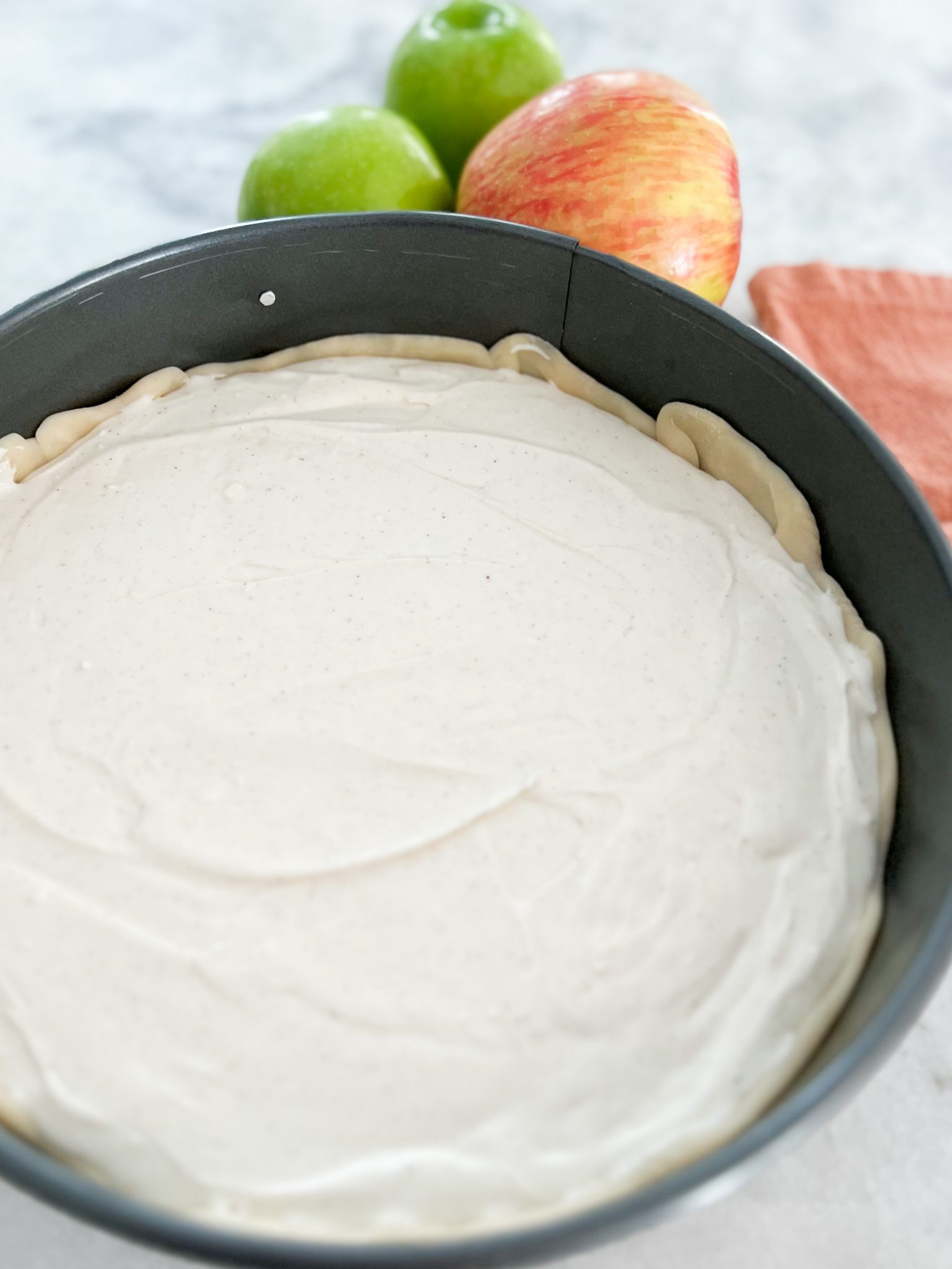 Delicious and Easy Stuffed Apple Pie Cheesecake - The Southerly Magnolia