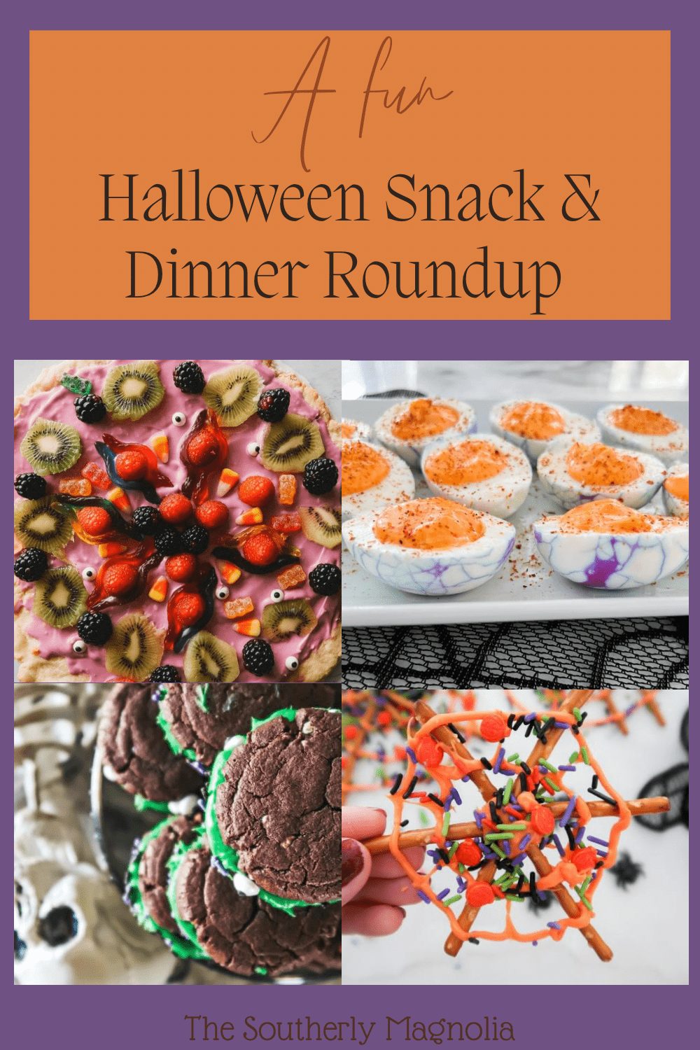 A Fun Halloween Snack and Dinner Roundup - The Southerly Magnolia
