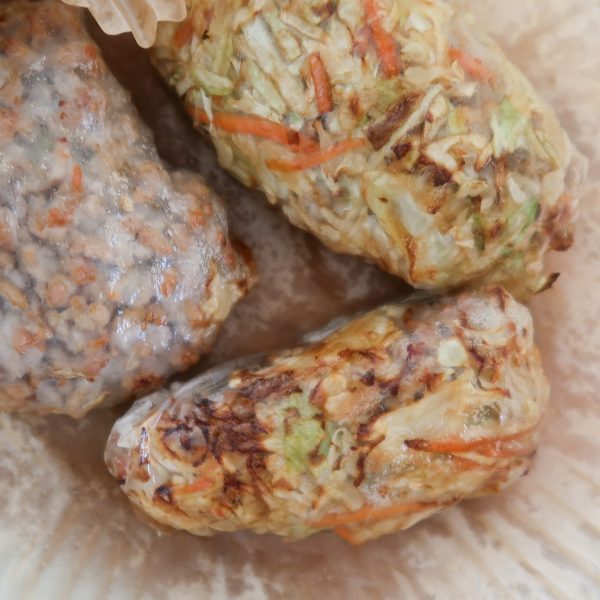 Air Fryer Rice Paper Pork Spring Rolls - The Southerly Magnolia
